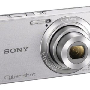 Sony Cyber-shot DSCW610 14.1 MP Digital Camera with 4x Optical Zoom and 2.7-Inch LCD (Silver) (2012 Model)