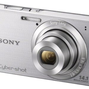 Sony Cyber-shot DSCW610 14.1 MP Digital Camera with 4x Optical Zoom and 2.7-Inch LCD (Silver) (2012 Model)