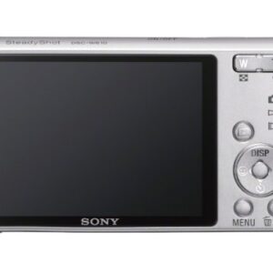 Sony Cyber-shot DSCW610 14.1 MP Digital Camera with 4x Optical Zoom and 2.7-Inch LCD (Silver) (2012 Model)