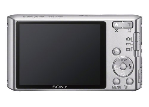 Sony Cyber-shot DSCW610 14.1 MP Digital Camera with 4x Optical Zoom and 2.7-Inch LCD (Silver) (2012 Model)