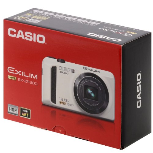 Casio High Speed Exilim Ex-zr300 Digital Camera Gold Ex-zr300gd