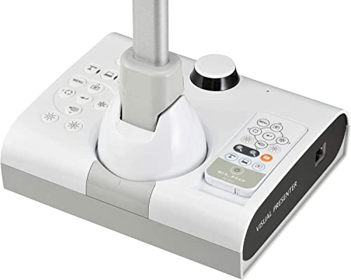 Elmo 1349 Model TT-12ID Interactive Document Camera, 96X Total Optical + Digital Zoom and 3.4MP CMOS Image Sensor, HDMI Input, White (CA-1034099816)