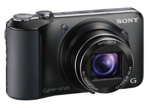 Sony Cyber-shot DSC-HX10V 18.2 MP Exmor R CMOS Digital Camera with 16x Optical Zoom and 3.0-inch LCD (Black) (2012 Model)