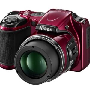 Nikon COOLPIX L820 16 MP CMOS Digital Camera with 30x Zoom Lens and Full HD 1080p Video (Red) (OLD MODEL)