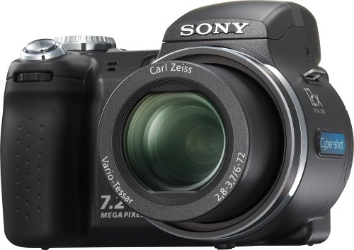 Sony Cybershot DSC-H5 7.2MP Digital Camera with 12x Optical Image Stabilization Zoom