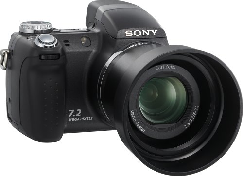 Sony Cybershot DSC-H5 7.2MP Digital Camera with 12x Optical Image Stabilization Zoom