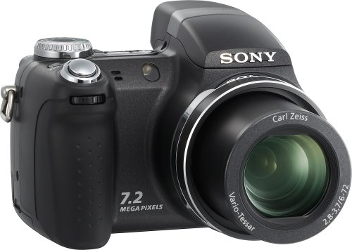 Sony Cybershot DSC-H5 7.2MP Digital Camera with 12x Optical Image Stabilization Zoom