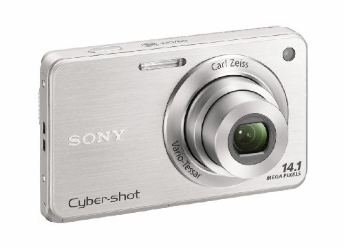 Sony Cyber-Shot DSC-W560 14.1 MP Digital Still Camera with Carl Zeiss Vario-Tessar 4x Wide-Angle Optical Zoom Lens and 3.0-inch LCD (Silver)