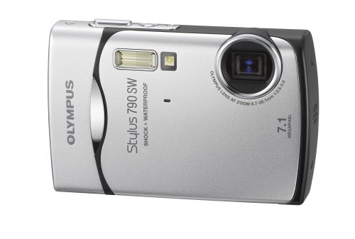 Olympus Stylus 790SW 7.1MP Waterproof Digital Camera with Dual Image Stabilized 3x Optical Zoom (Silver)