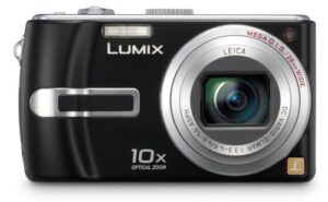 panasonic lumix dmc-tz3k 7.2mp digital camera with 10x optical image stabilized zoom (black)