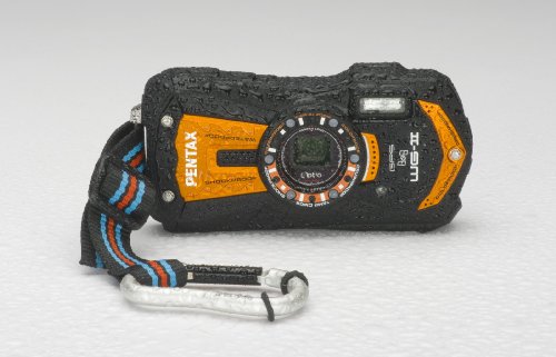 Pentax Optio WG-2 GPS Orange Adventure Series 16 MP Waterproof Digital Camera with 5 X Optical Zoom and GPS