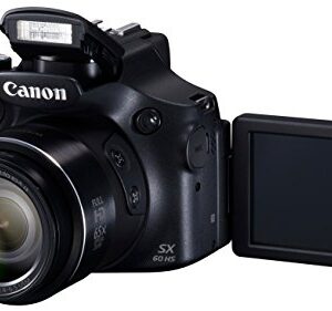 Canon PowerShot SX60 HS Digital Camera - Wi-Fi Enabled - International Version (No Warranty)