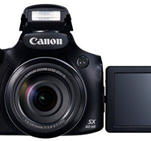 Canon PowerShot SX60 HS Digital Camera - Wi-Fi Enabled - International Version (No Warranty)