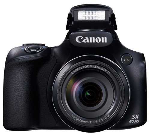 Canon PowerShot SX60 HS Digital Camera - Wi-Fi Enabled - International Version (No Warranty)