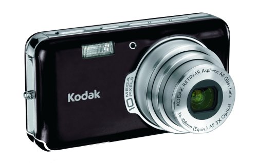 Kodak Easyshare V1003 10 MP Digital Camera with 3xOptical Zoom (Midnight Black)