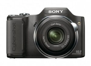 sony cyber-shot dsc-h20/b 10.1 mp digital camera with 10x optical zoom and super steady shot image stabilization