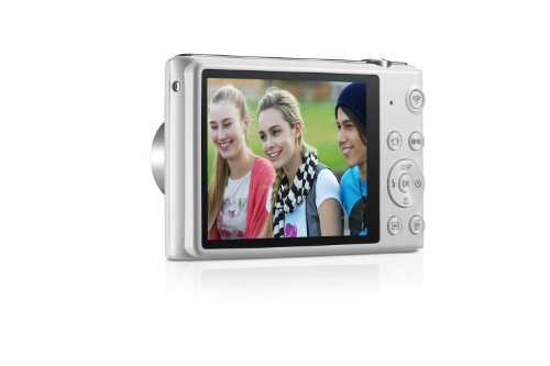 Samsung ST150F 16.2MP Smart WiFi Digital Camera with 5x Optical Zoom and 3.0" LCD Screen (White) (OLD MODEL)