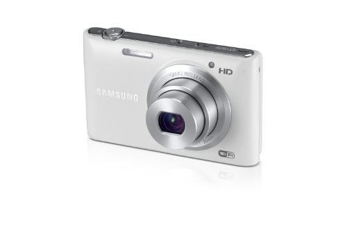 Samsung ST150F 16.2MP Smart WiFi Digital Camera with 5x Optical Zoom and 3.0" LCD Screen (White) (OLD MODEL)