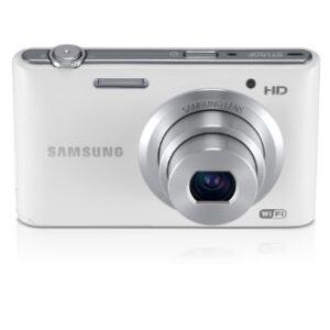 Samsung ST150F 16.2MP Smart WiFi Digital Camera with 5x Optical Zoom and 3.0" LCD Screen (White) (OLD MODEL)