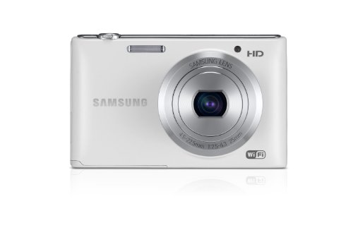 Samsung ST150F 16.2MP Smart WiFi Digital Camera with 5x Optical Zoom and 3.0" LCD Screen (White) (OLD MODEL)