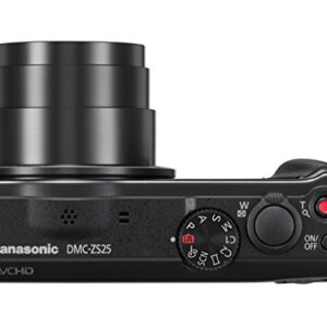 Panasonic Lumix DMC-ZS25 16.1 MP Compact Digital Camera with 20x Intelligent Zoom (Black) (OLD MODEL)