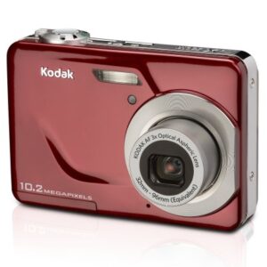 Kodak EasyShare C180 10.2MP Digital Camera with 3x Optical Zoom and 2.4 inch LCD - Red