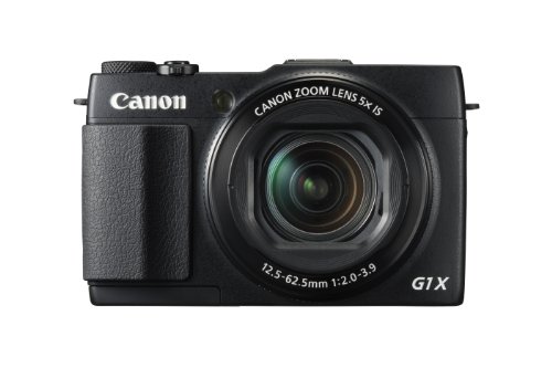 Canon PowerShot G1 X Mark II Digital Camera w/ 12.8 MP 1/1.5 Inch Sensor & Wi-Fi Enabled