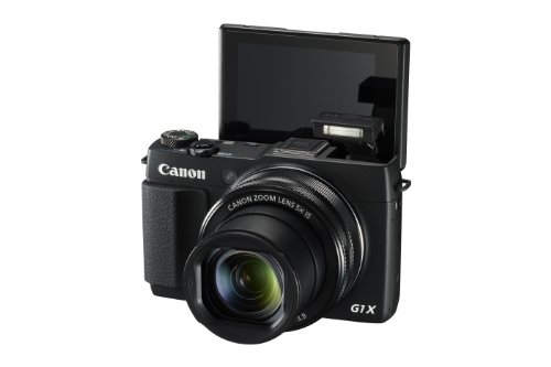 Canon PowerShot G1 X Mark II Digital Camera w/ 12.8 MP 1/1.5 Inch Sensor & Wi-Fi Enabled