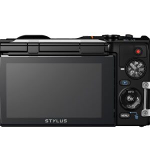 Olympus Stylus TG-850 IHS 16 MP Digital Camera (Black/Silver)