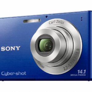 Sony DSC-W330 14.1MP Digital Camera with 4x Wide Angle Zoom with Digital Steady Shot Image Stabilization and 3.0 inch LCD (Blue)