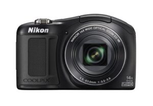 nikon coolpix l620 18.1 mp cmos digital camera with 14x zoom lens and full 1080p hd video (black) (old model)