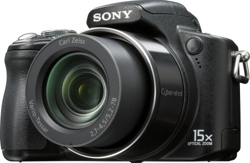 Sony Cyber-shot DSCH50 9.1 MP Digital Camera with 15x Optical Zoom with Super Steady Shot