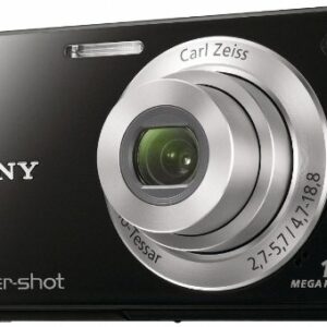 Sony Cyber-Shot DSC-W560 14.1 MP Digital Still Camera with Carl Zeiss Vario-Tessar 4x Wide-Angle Optical Zoom Lens and 3.0-inch LCD (Black)