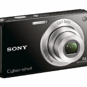 Sony Cyber-Shot DSC-W560 14.1 MP Digital Still Camera with Carl Zeiss Vario-Tessar 4x Wide-Angle Optical Zoom Lens and 3.0-inch LCD (Black)