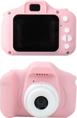 2022 Upgrade Kids Selfie Camera, Christmas Birthday Gifts for Boys Age 3-9, HD Digital Video Cameras for Toddler, Portable Toy for 3 4 5 6 7 8 Year Old Boy with 32GB SD Card (Pink)