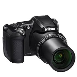 Nikon COOLPIX L840 Digital Camera with 38x Optical Zoom and Built-in Wi-Fi (Black) (Renewed)