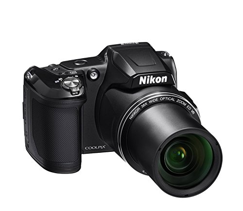 Nikon COOLPIX L840 Digital Camera with 38x Optical Zoom and Built-in Wi-Fi (Black) (Renewed)