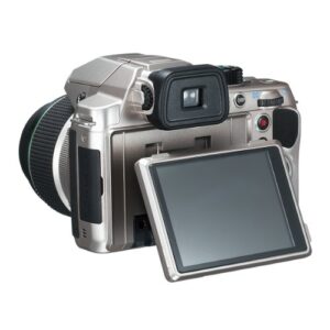 Pentax X-5 silver 16 Digital Camera with 26x Optical Image Stabilized Zoom with 3-Inch LCD (Silver)