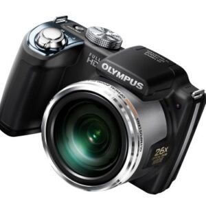 Olympus SP-720UZ 14MP 26x Opt Zoom 3-Inch LCD Digital Camera - Black