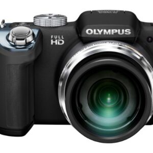 Olympus SP-720UZ 14MP 26x Opt Zoom 3-Inch LCD Digital Camera - Black