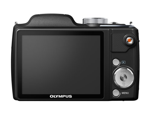 Olympus SP-720UZ 14MP 26x Opt Zoom 3-Inch LCD Digital Camera - Black