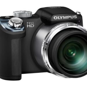 Olympus SP-720UZ 14MP 26x Opt Zoom 3-Inch LCD Digital Camera - Black