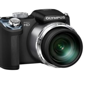 Olympus SP-720UZ 14MP 26x Opt Zoom 3-Inch LCD Digital Camera - Black