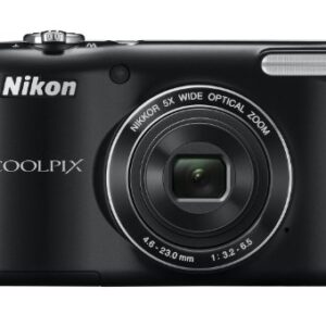 Nikon COOLPIX L26 16.1 MP Digital Camera with 5x Zoom NIKKOR Glass Lens and 3-inch LCD (Black)