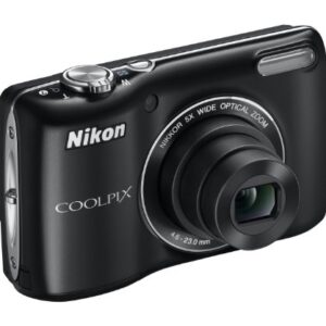 Nikon COOLPIX L26 16.1 MP Digital Camera with 5x Zoom NIKKOR Glass Lens and 3-inch LCD (Black)