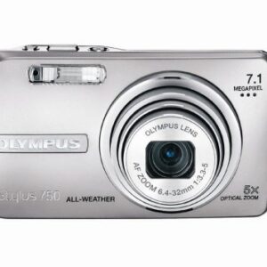 Olympus Stylus 750 7.1MP Digital Camera with Digital Image Stabilized 5x Optical Zoom and CCD Shift Stabilization (Silver)