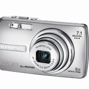 Olympus Stylus 750 7.1MP Digital Camera with Digital Image Stabilized 5x Optical Zoom and CCD Shift Stabilization (Silver)