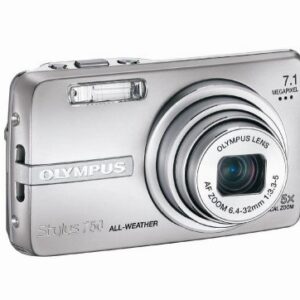 Olympus Stylus 750 7.1MP Digital Camera with Digital Image Stabilized 5x Optical Zoom and CCD Shift Stabilization (Silver)