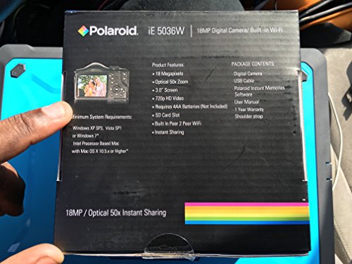 Polaroid IE5036W 18 Megapixel Camera