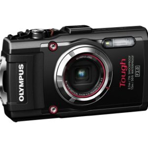 Olympus TG-3 Waterproof 16 MP Digital Camera (Black) (Discontinued by Manufacturer)